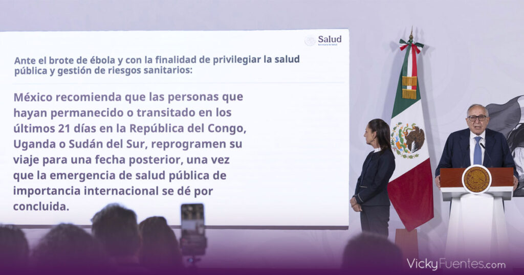 México reforzará vigilancia por ébola rumbo al Mundial 2026